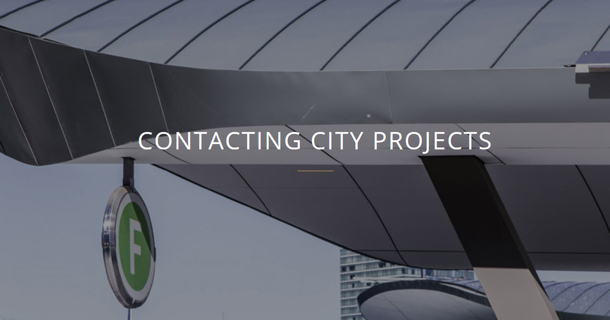 Contacting City Projects at Their City Office - City Projects